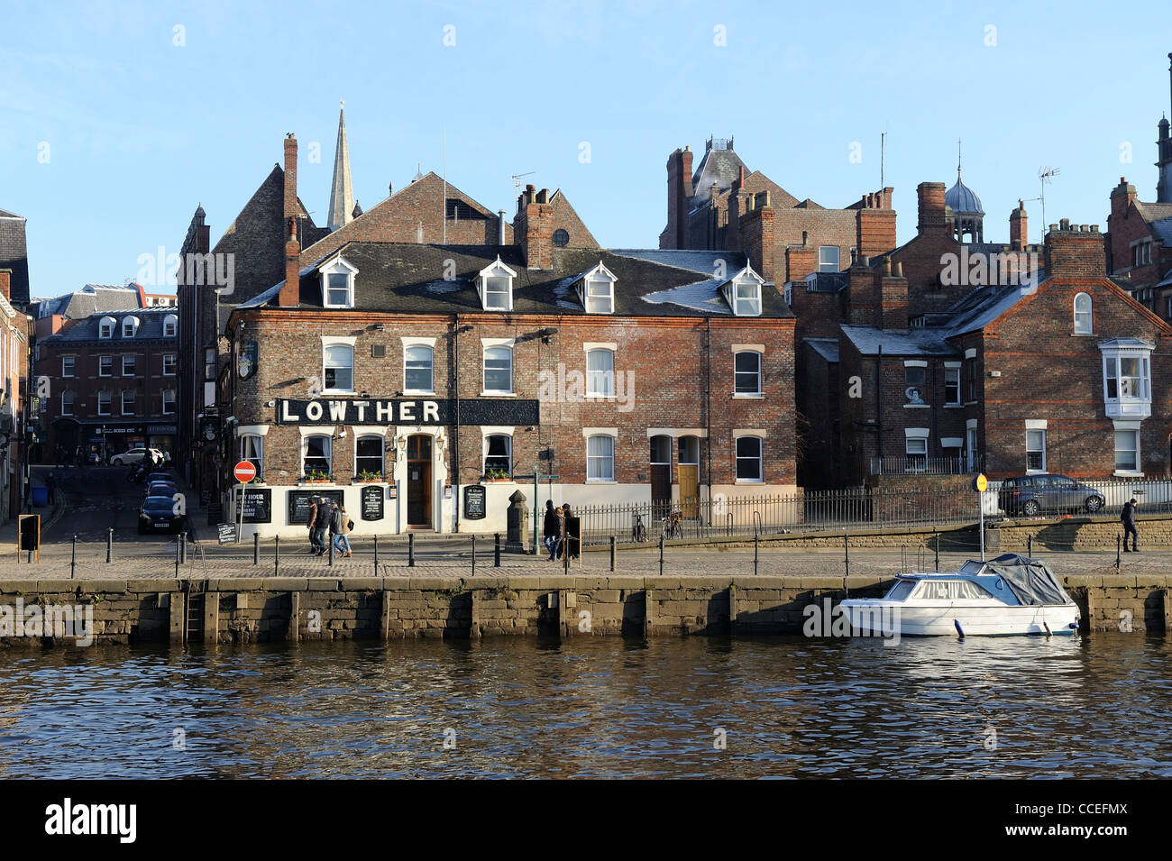 the lowther pub Cumberland Street, York england uk Stock Photo - Alamy