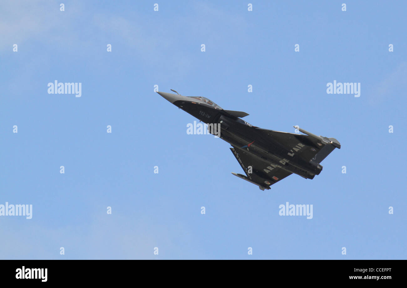 Dassault Rafale French jet fighter flying display at RIAT 2011 Stock ...