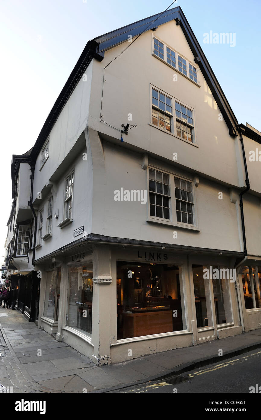 links london stonegate york england uk Stock Photo - Alamy