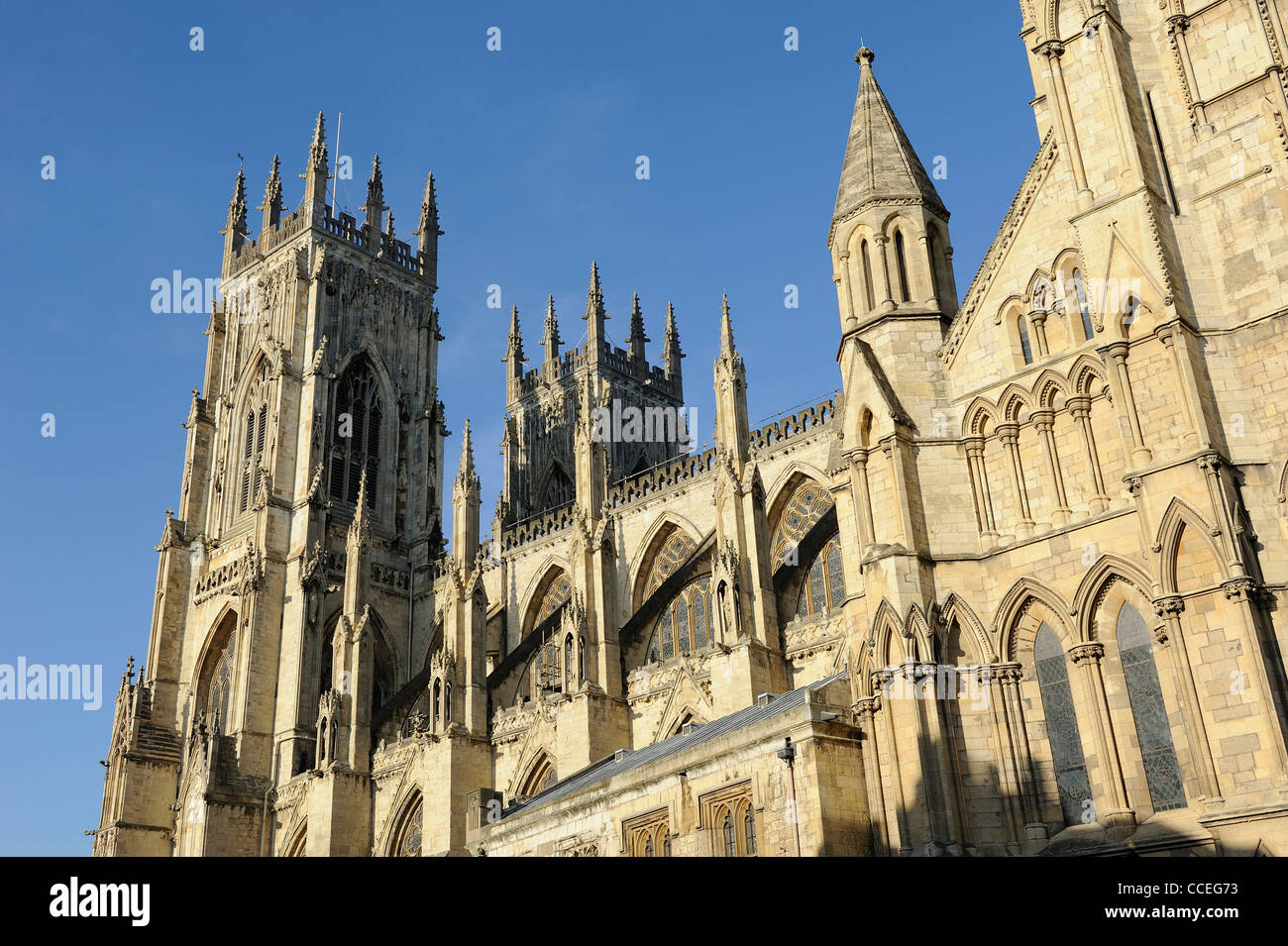 York Minster york england uk Stock Photo - Alamy