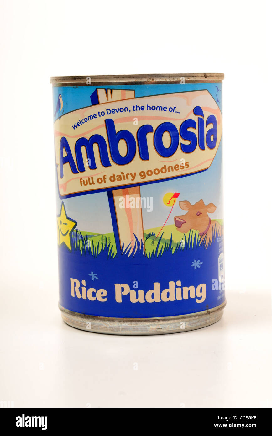 Ambrosia Rice Pudding Stock Photo - Alamy