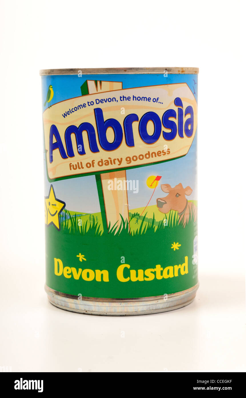 Ambrosia .Devon Custard Stock Photo - Alamy