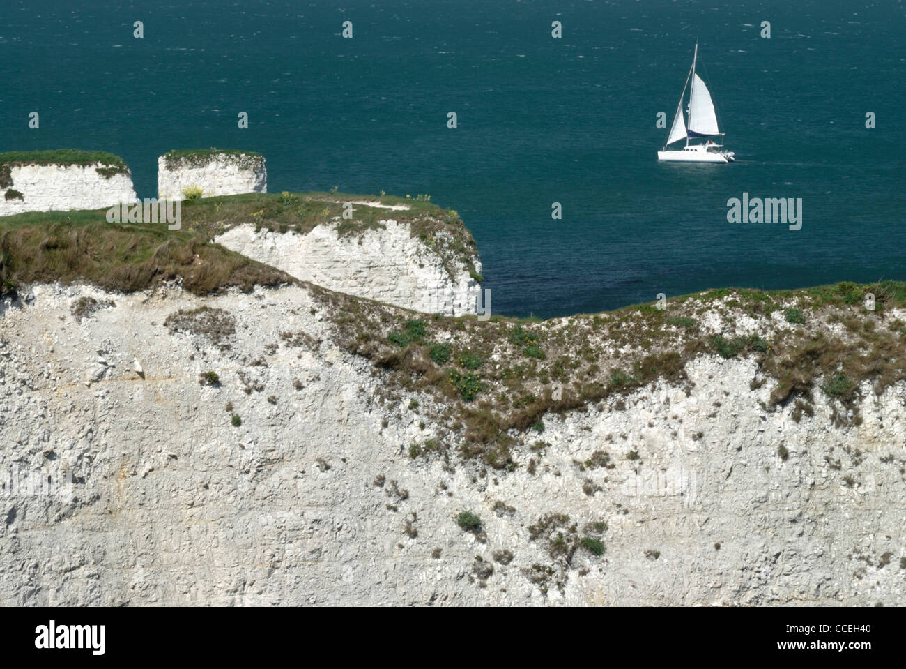 Old Harry Rocks, Dorset, England, UK Stock Photo - Alamy