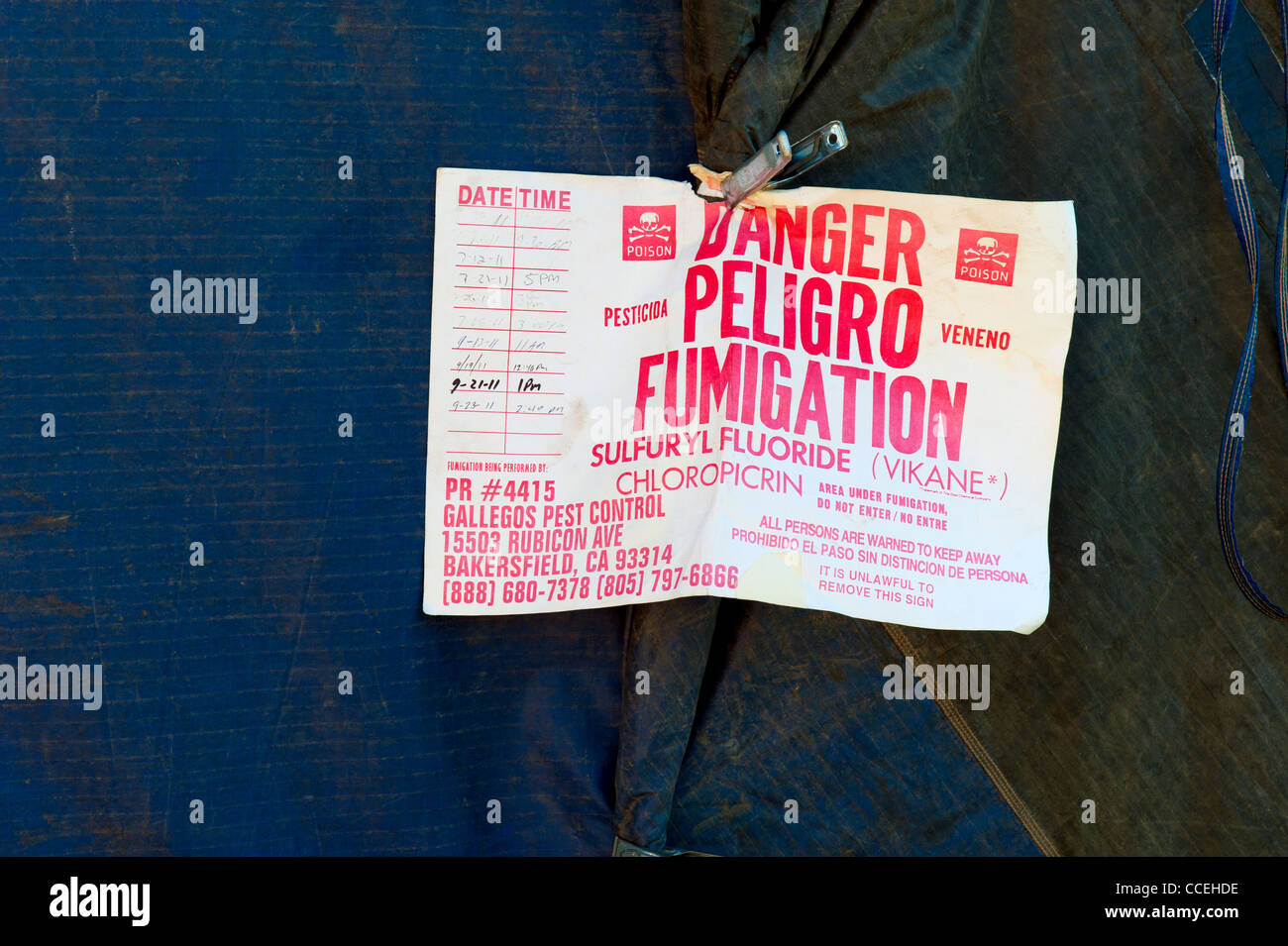 Fumigation tent hi-res stock photography and images - Alamy