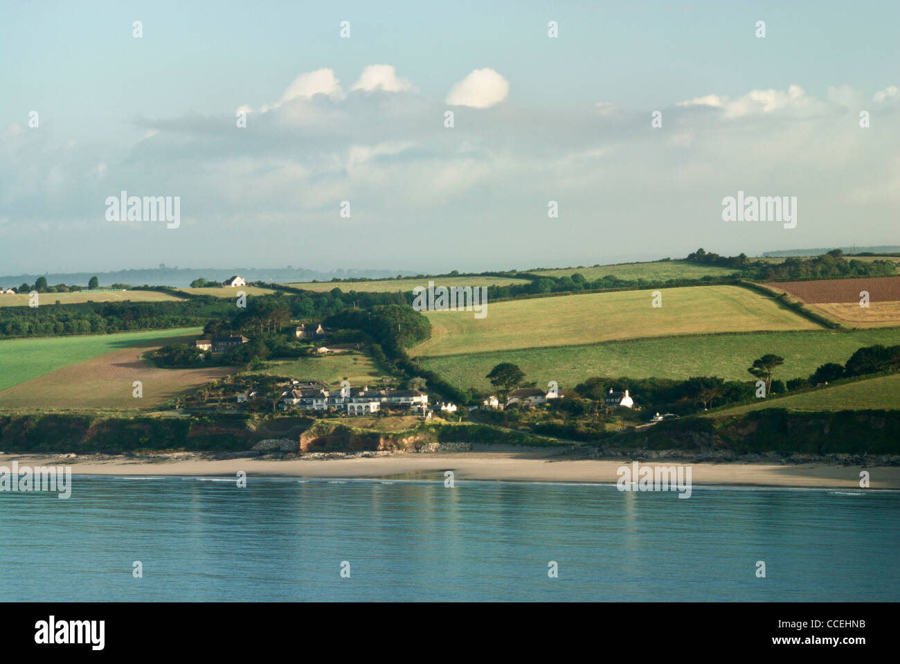 Gerrans Bay, Cornwall,England, UK Stock Photo - Alamy