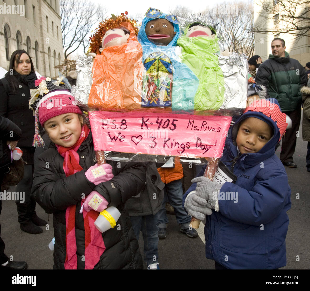 Three 3 kings parade hi-res stock photography and images - Alamy