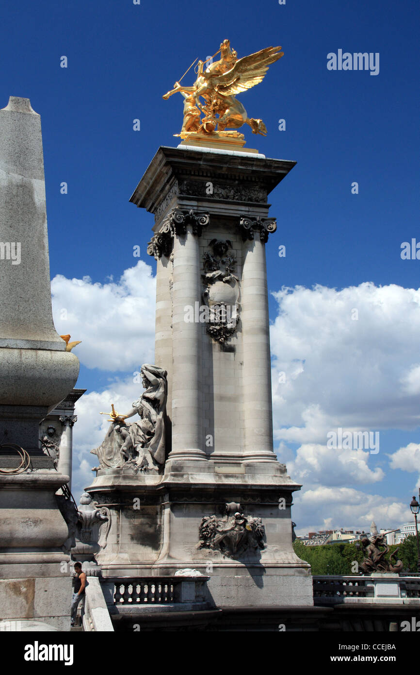 Monuments in Paris Stock Photo - Alamy
