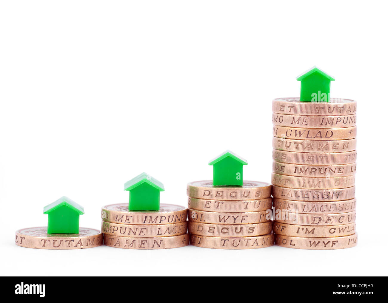 Stacks british currency notes hi-res stock photography and images - Alamy