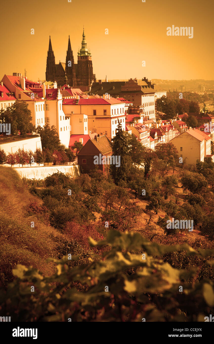 Sepia castle hi-res stock photography and images - Alamy