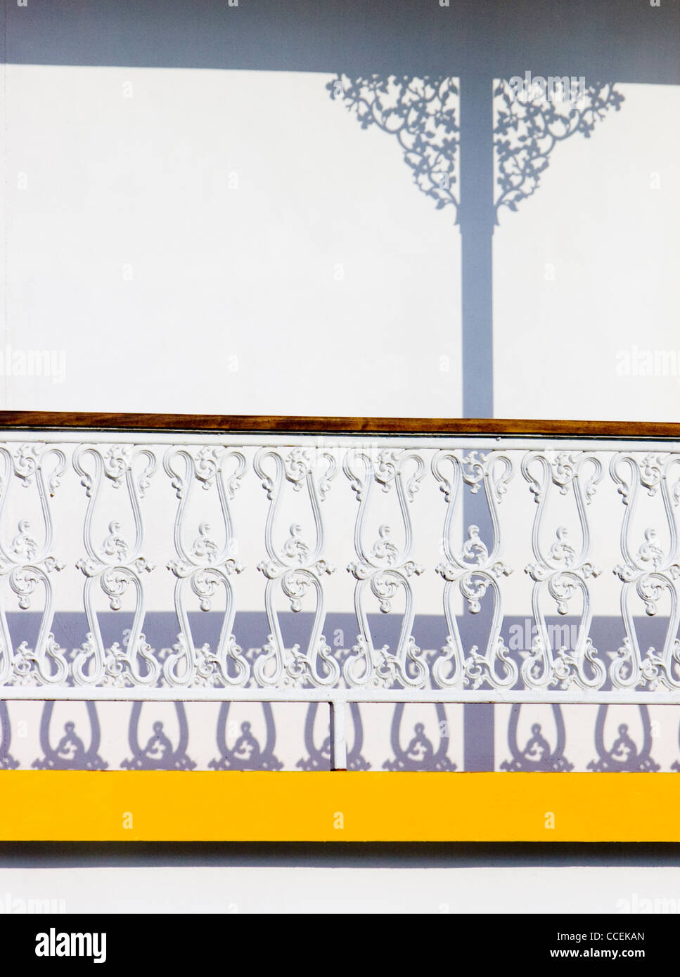 Ornate iron railing hi-res stock photography and images - Alamy