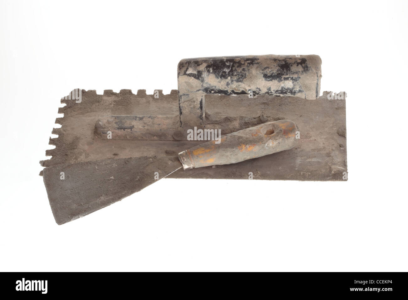 rusty dirty scraper isolated on white background Stock Photo - Alamy