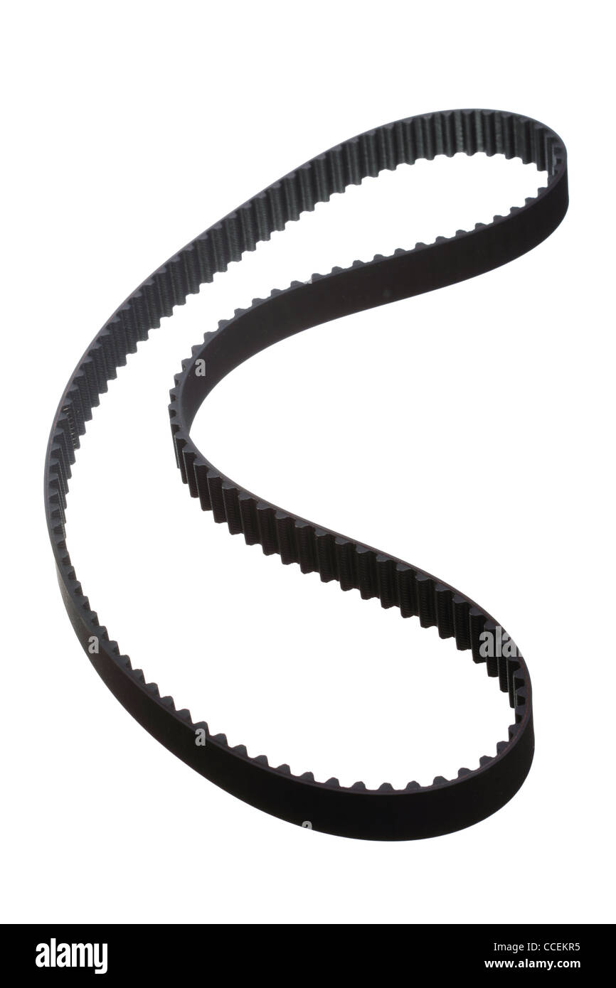 belt car engine isolated white background Stock Photo - Alamy