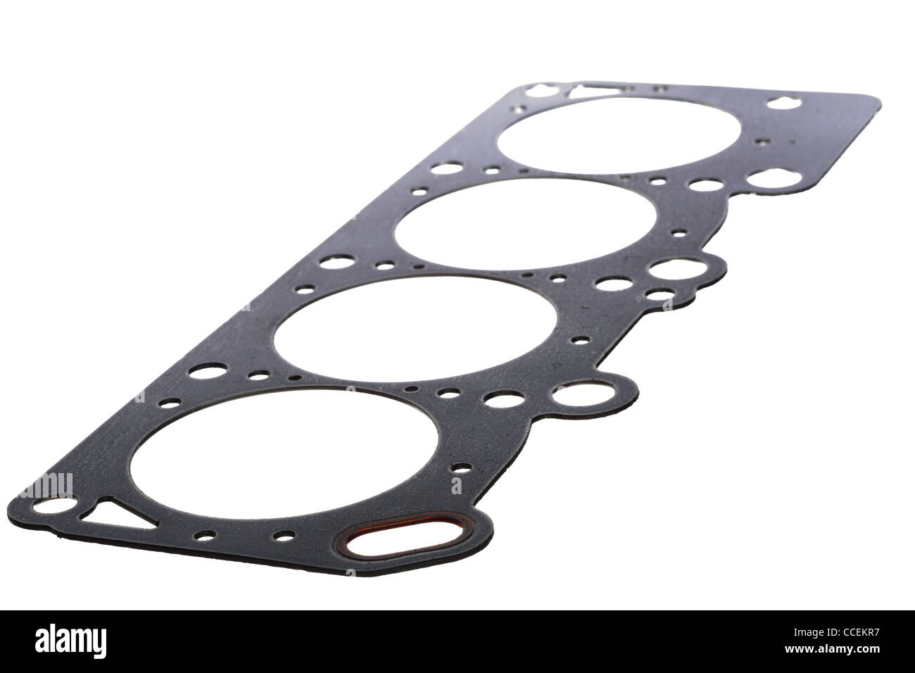 Cylinder head gasket isolated on white background Stock Photo - Alamy
