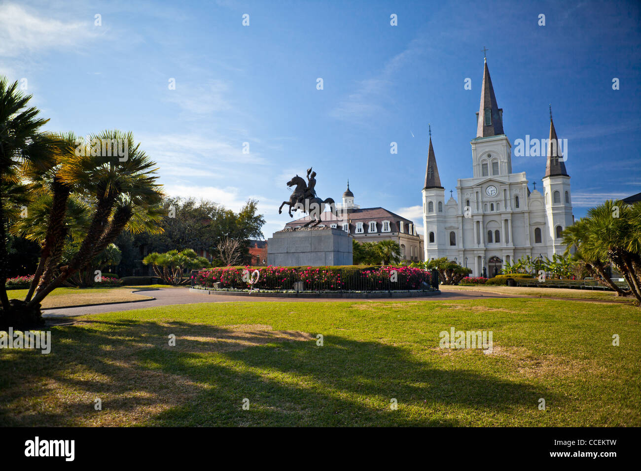 Jackson Square New Orleans Louisiana Stock Photo - Alamy