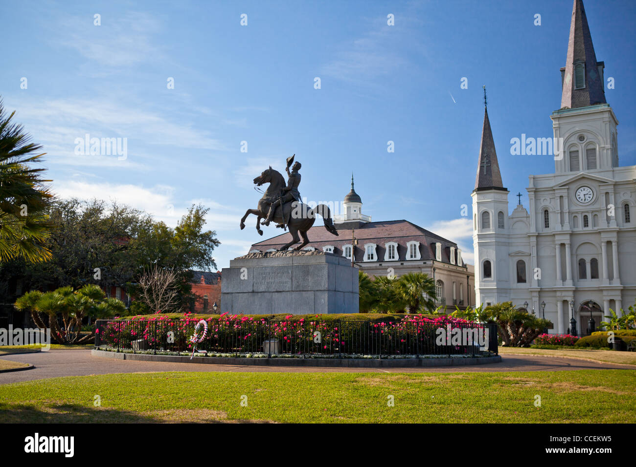 Jackson Square New Orleans Louisiana Stock Photo - Alamy