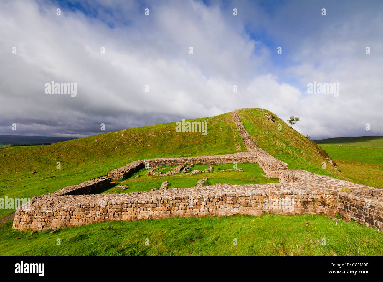 Mile castle 39, Hadrians Wall, Northumberland Stock Photo - Alamy