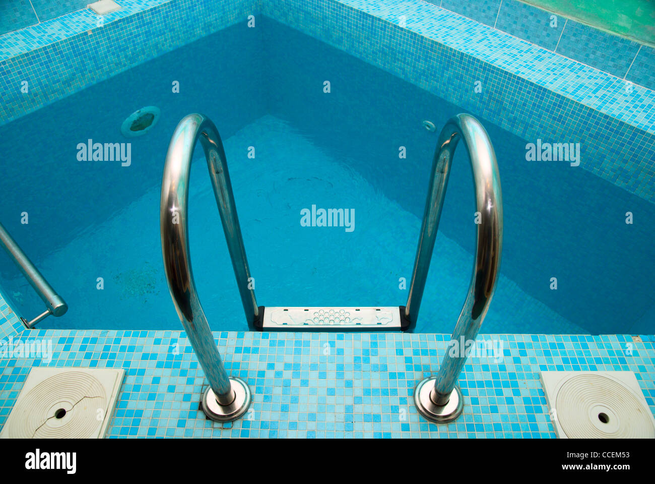 Part of swimming pool. Close up Stock Photo - Alamy