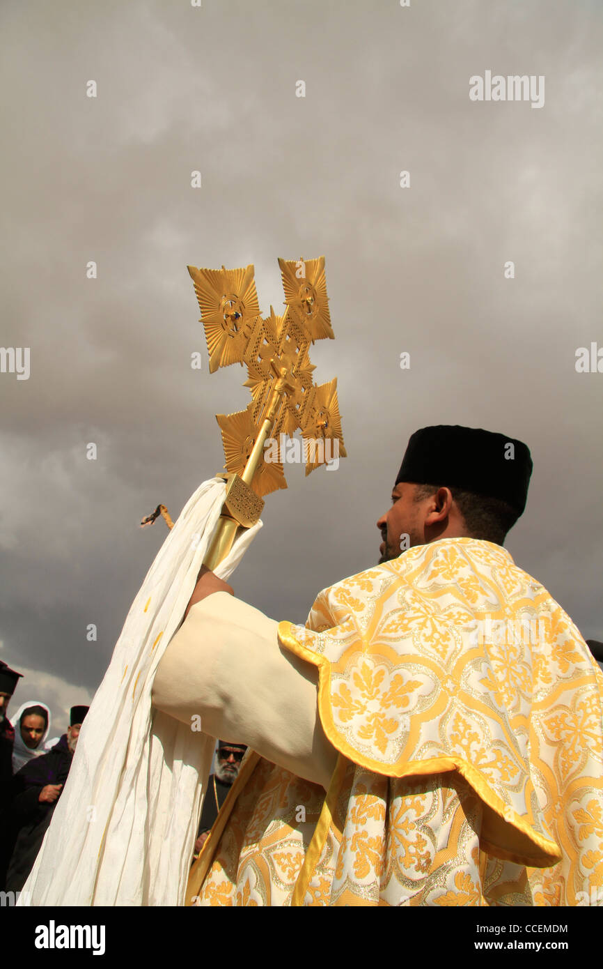 Jordan River, Ethiopian Orthodox Church celebrates the Feast of ...