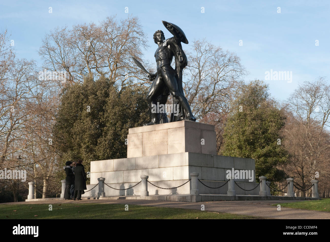 Achilles statue in London's Hyde Park Stock Photo - Alamy