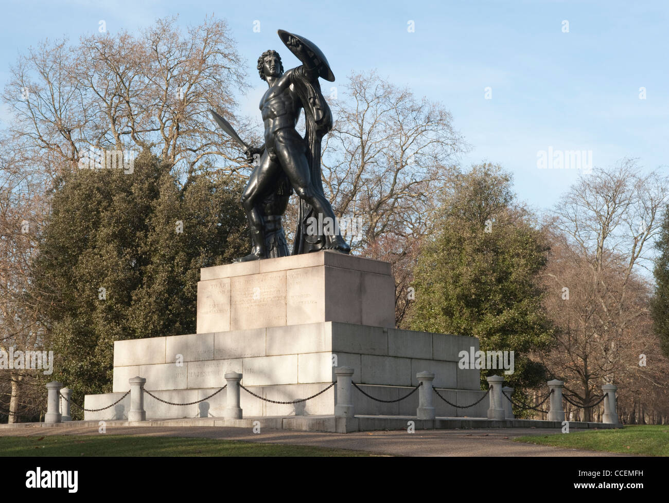 Achilles statue in London's Hyde Park Stock Photo - Alamy