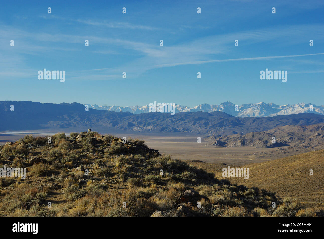 High Desert and Sierra Nevada, California Stock Photo - Alamy