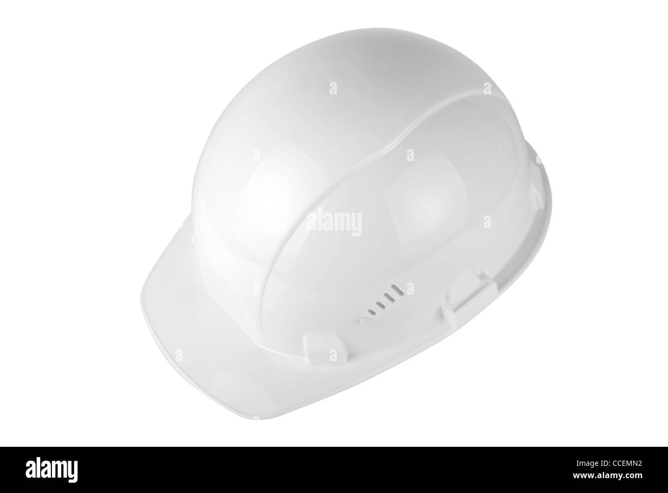 White helmet isolated on a white background Stock Photo - Alamy