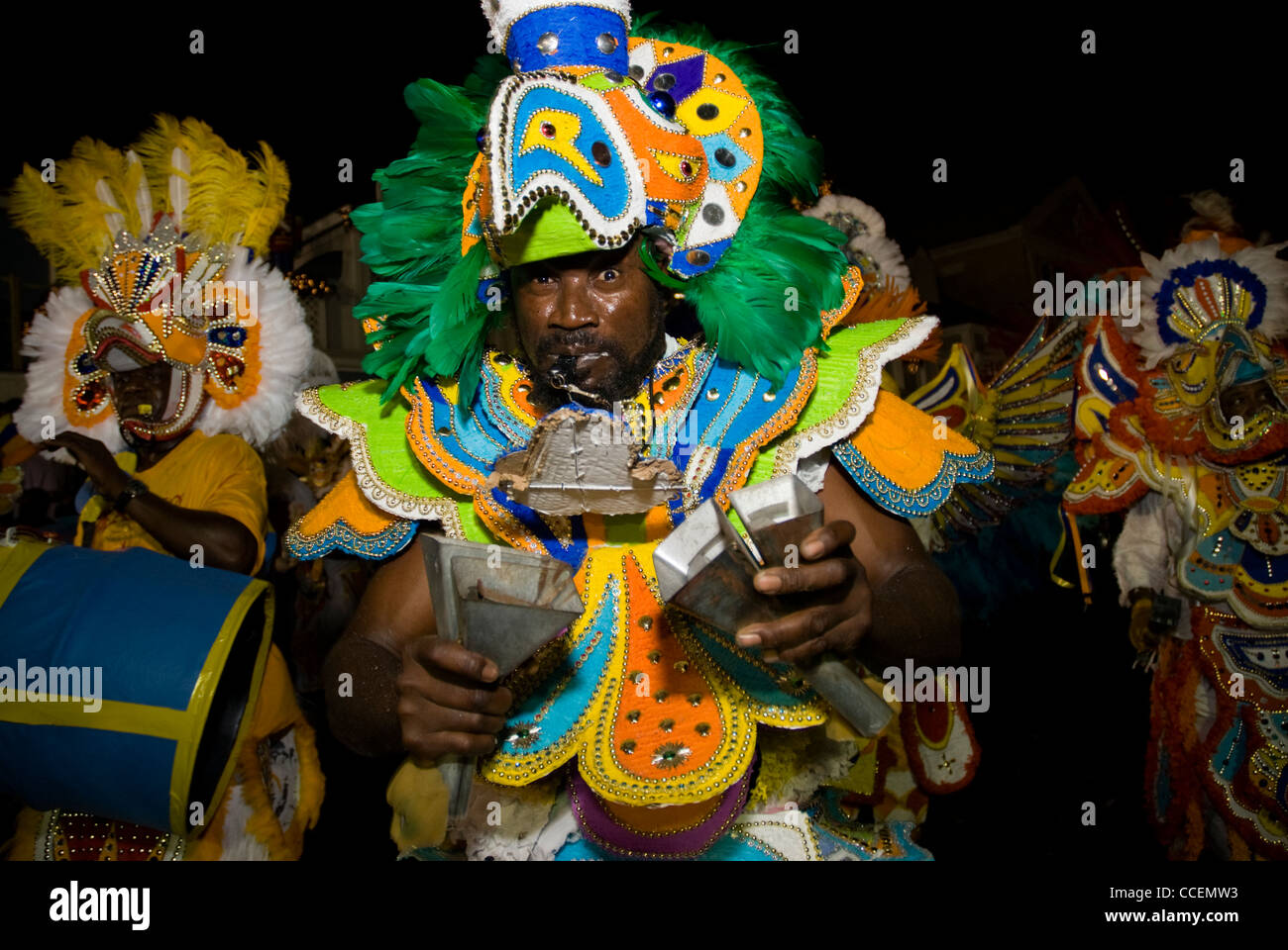 Junkanoo, New Year's Day Parade, Saxons, Nassau, Bahamas Stock Photo ...
