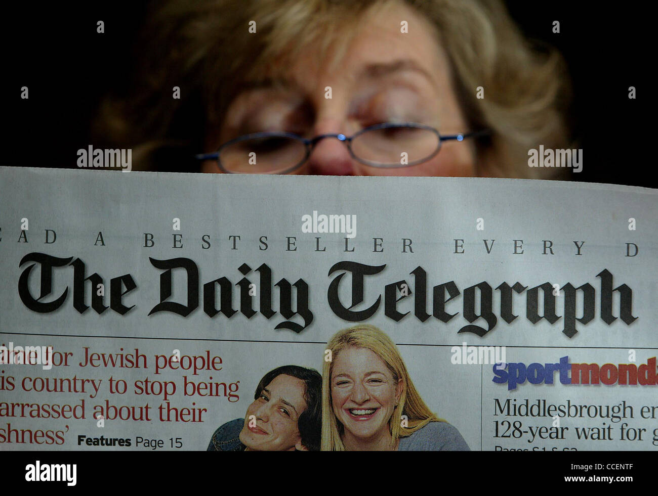 The telegraph newspaper hi-res stock photography and images - Alamy