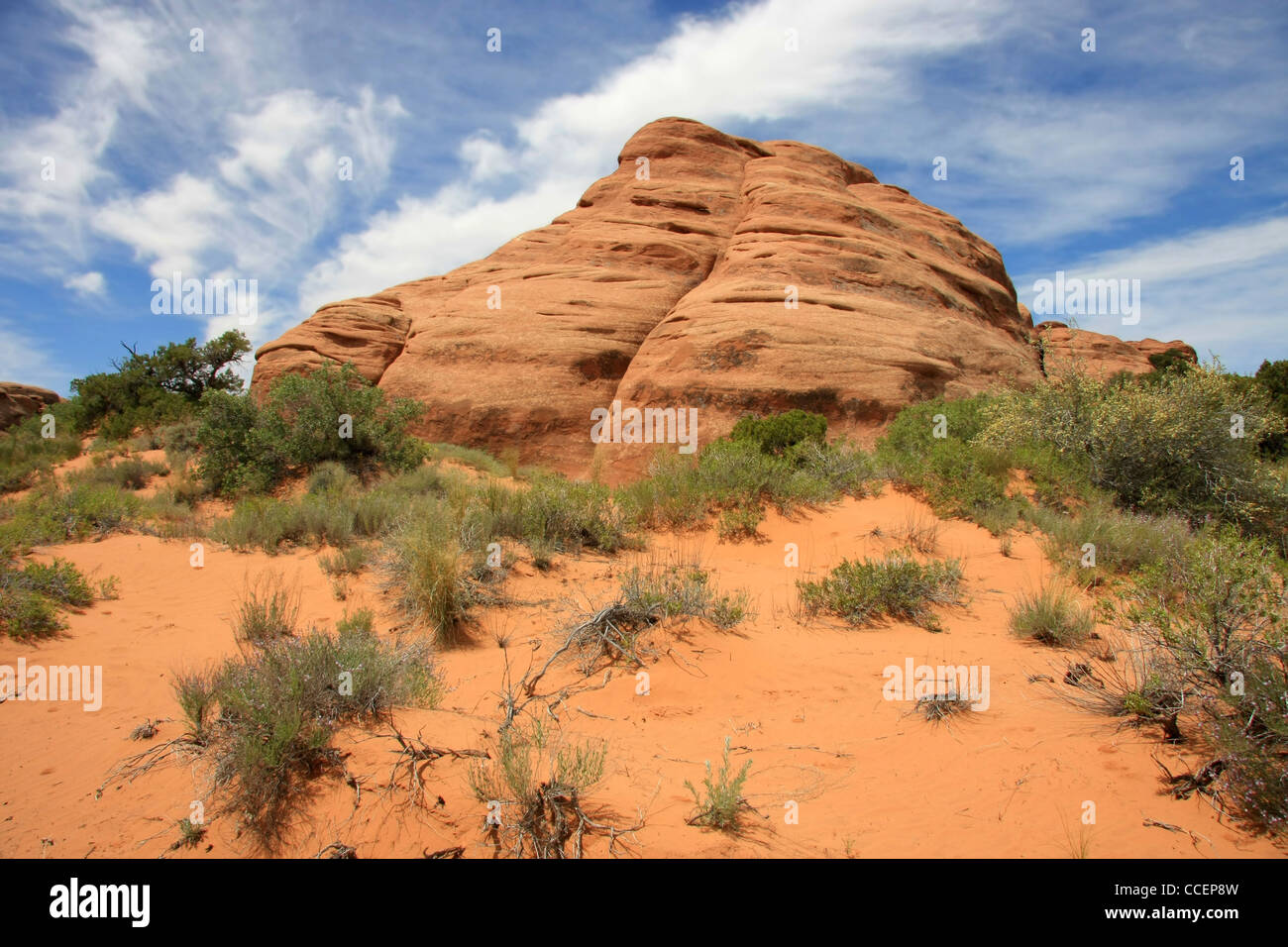 Stone formation at Arches National Park, Utah,USA Stock Photo - Alamy
