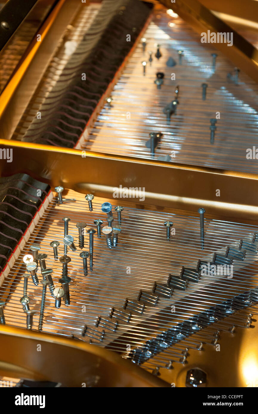 "prepared piano" A prepared piano is a piano that has had its sound ...