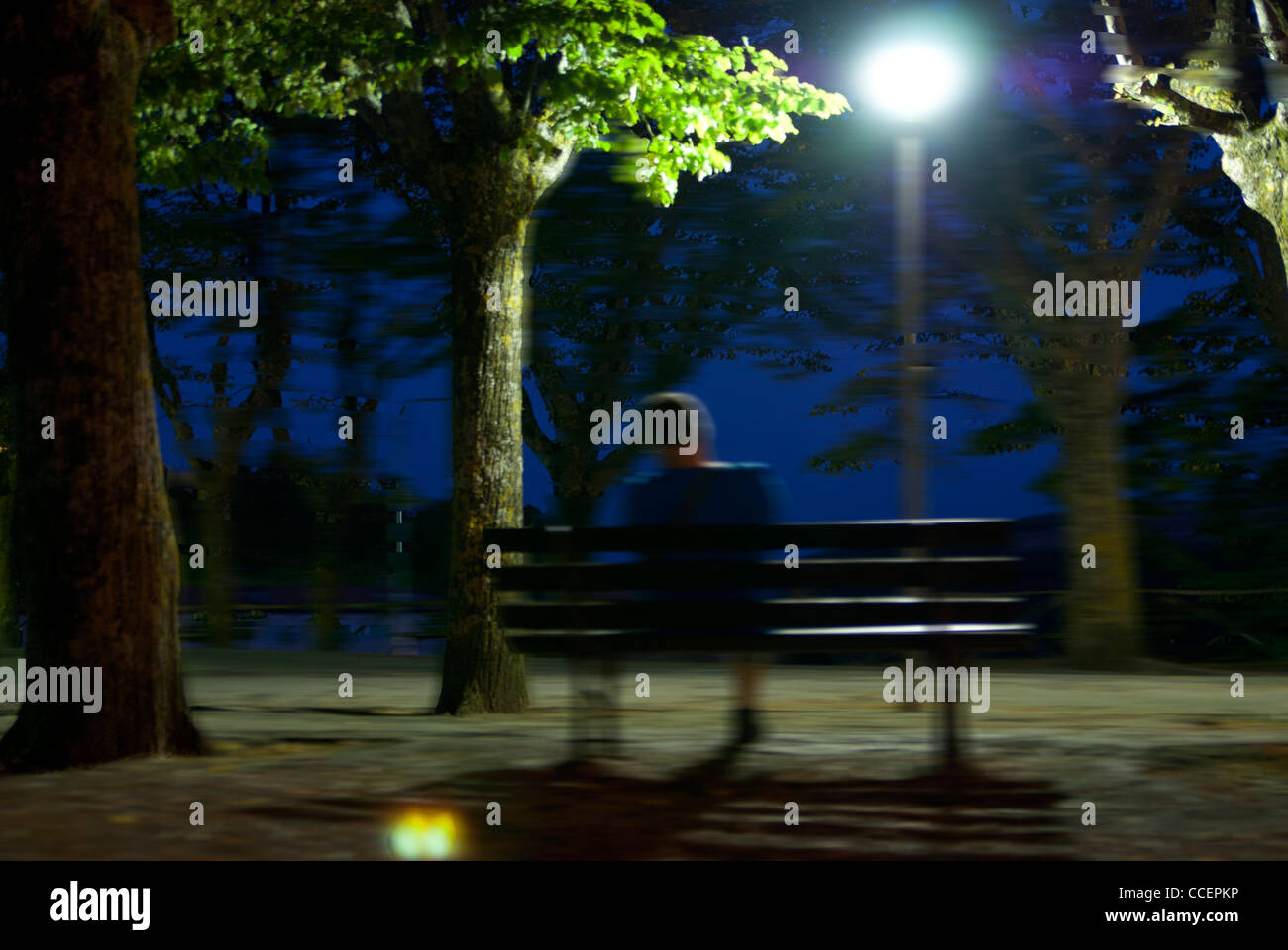 Weird silhouette black man hi-res stock photography and images - Alamy