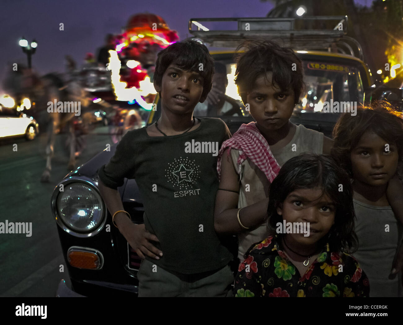 Fraternal spirit of street children . In Apollo Bunder, commercial and ...