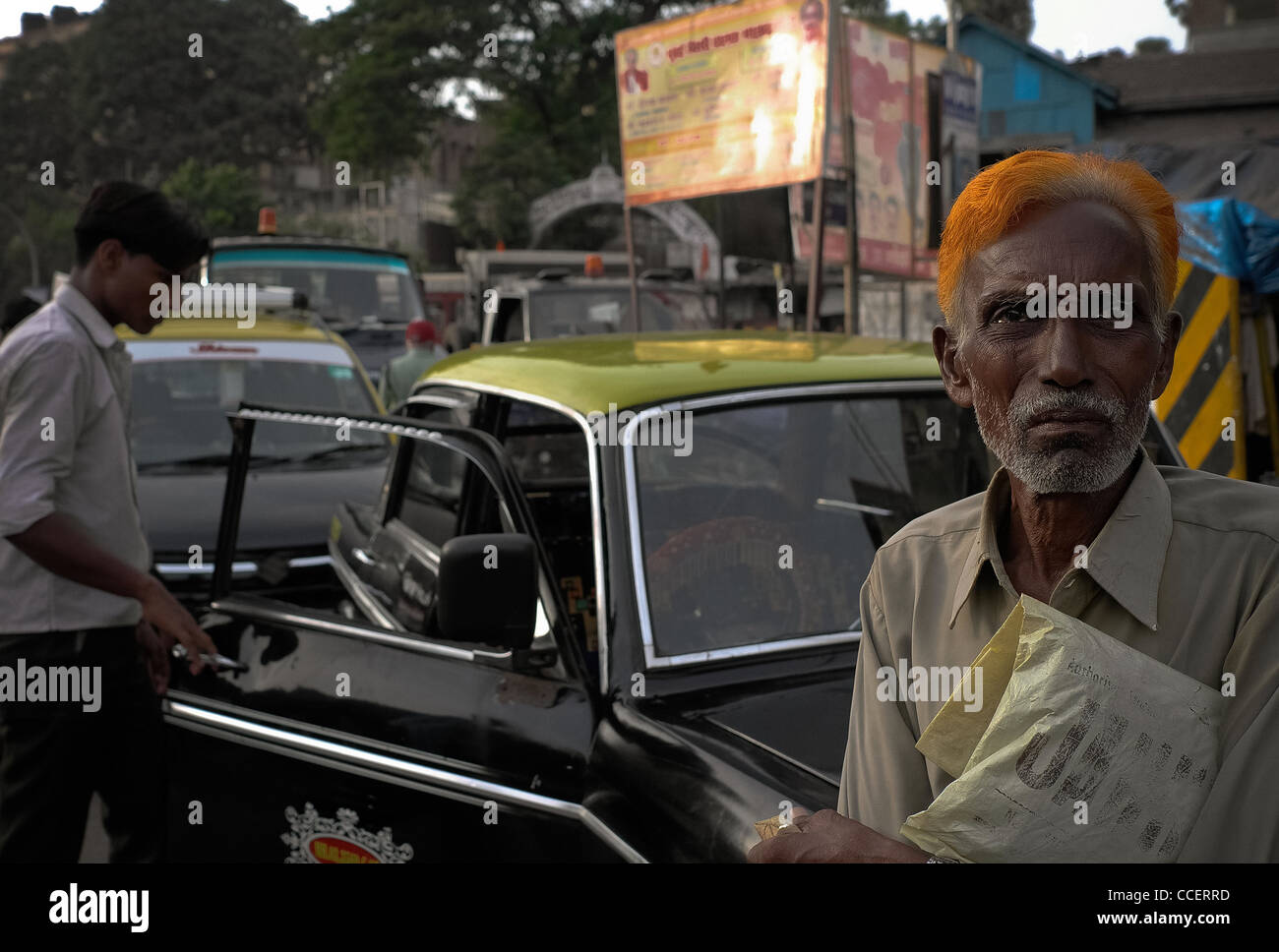 Bombay, Taxi in Mumbai Stock Photo - Alamy