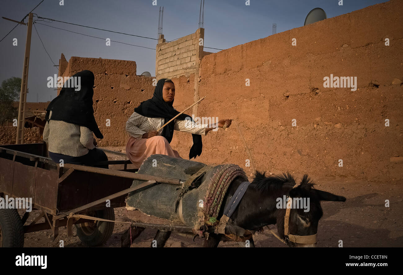 Morocco, Marrakech., Daily life of Ouarzazate Stock Photo - Alamy