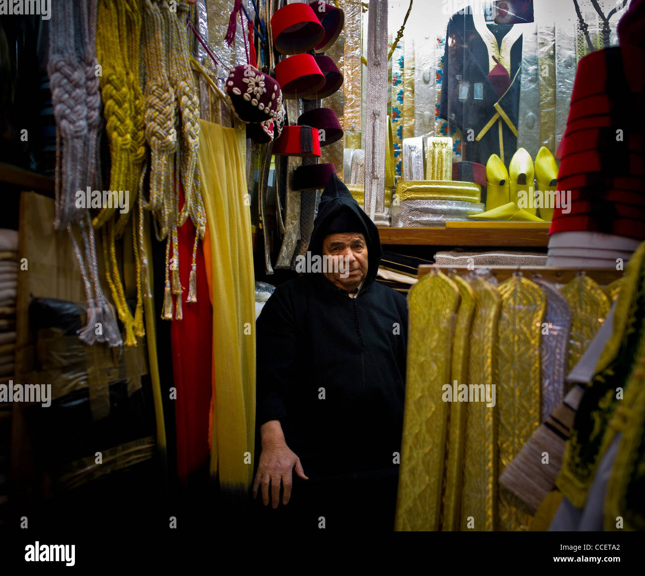 Morocco, Marrakech, the merchant Stock Photo - Alamy
