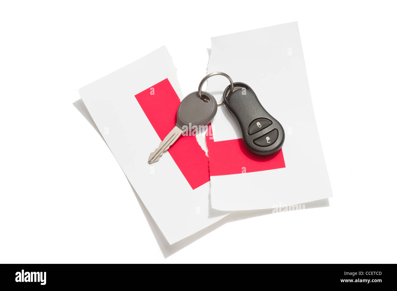 Passing the keys driver Cut Out Stock Images & Pictures - Alamy