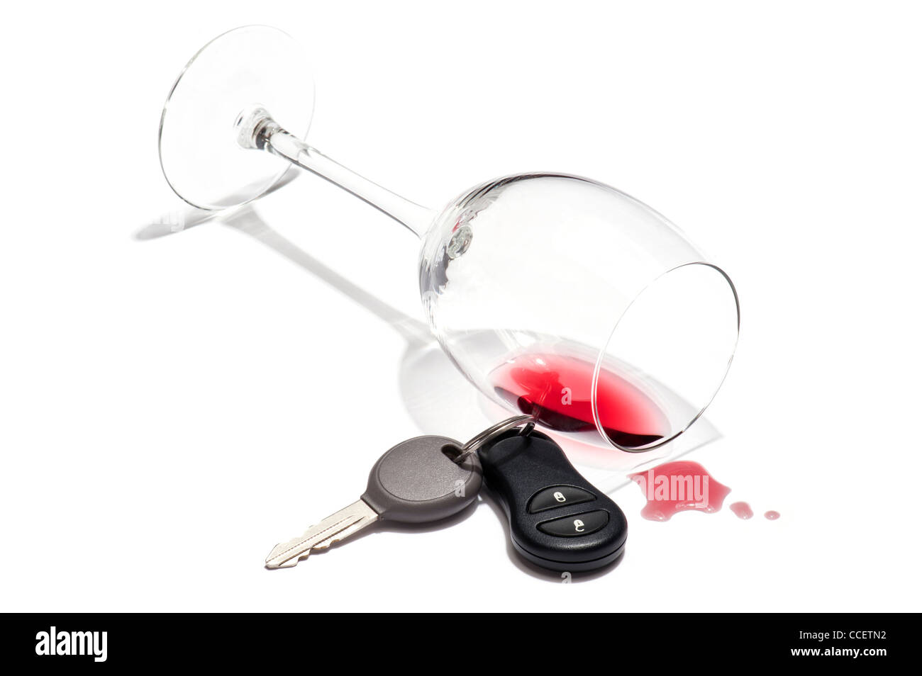 Knocked over drink Cut Out Stock Images & Pictures - Alamy