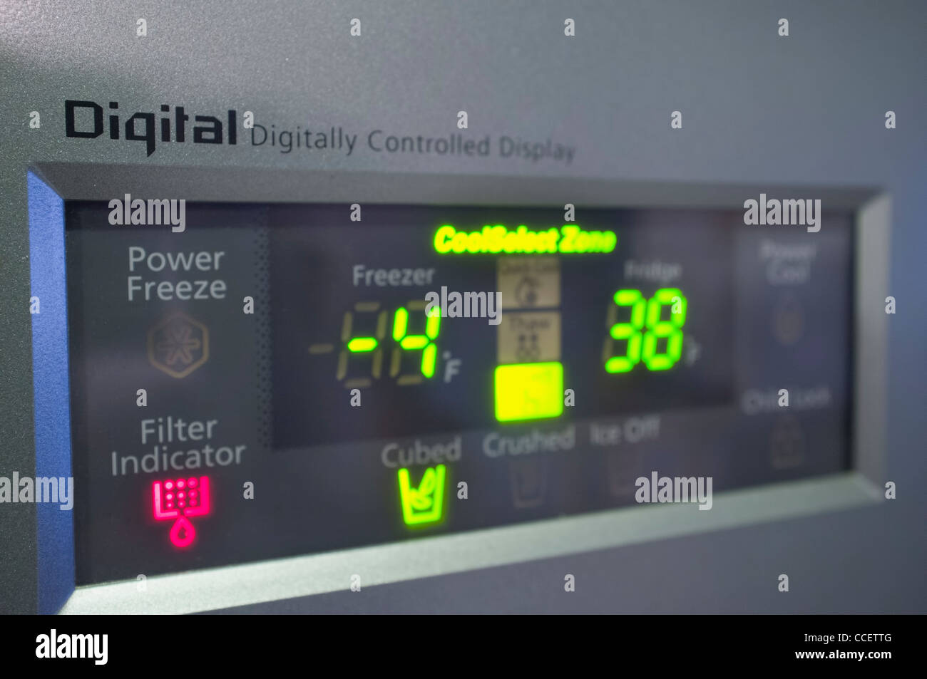 Digital display refrigerator hi-res stock photography and images - Alamy