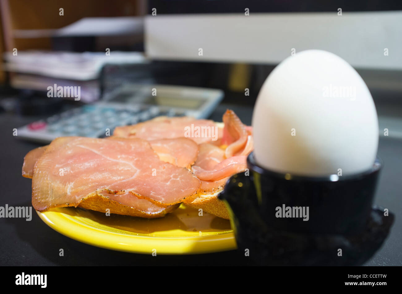 Smoked ham roll hi-res stock photography and images - Alamy