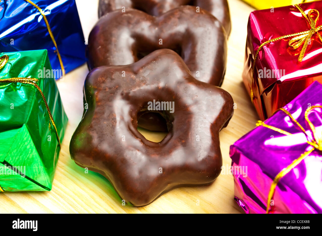 Chocolate lebkuchen hi-res stock photography and images - Alamy