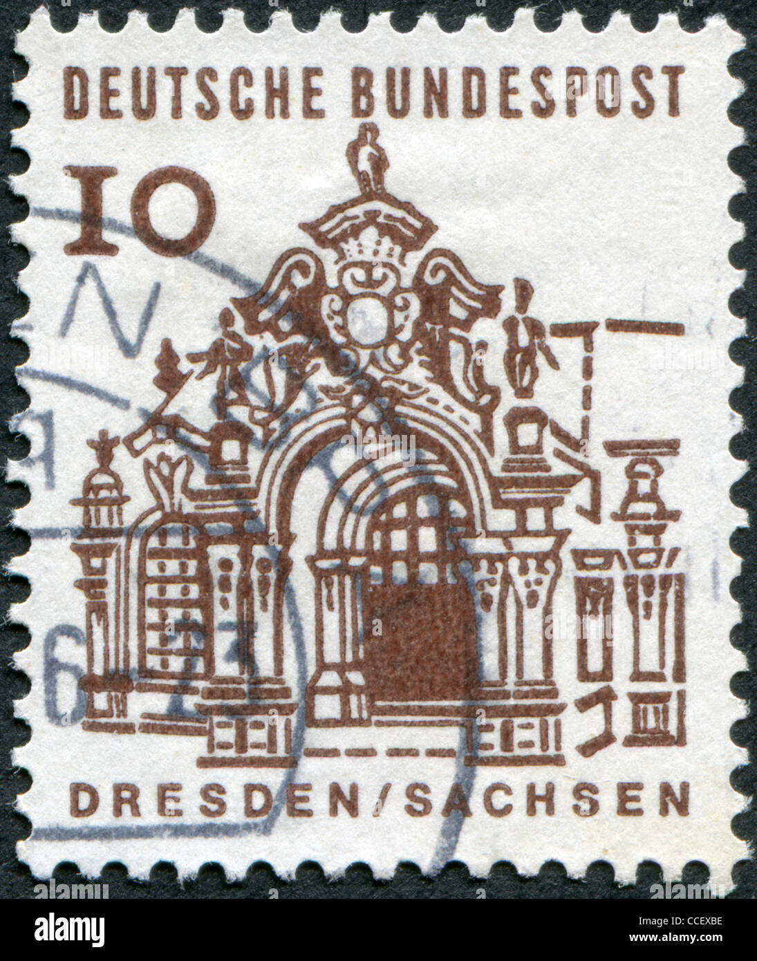 Dresden stamp germany hi-res stock photography and images - Alamy