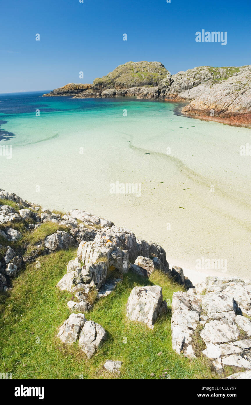 Beach on the Isle of Iona, Argyll, Scotland Stock Photo - Alamy