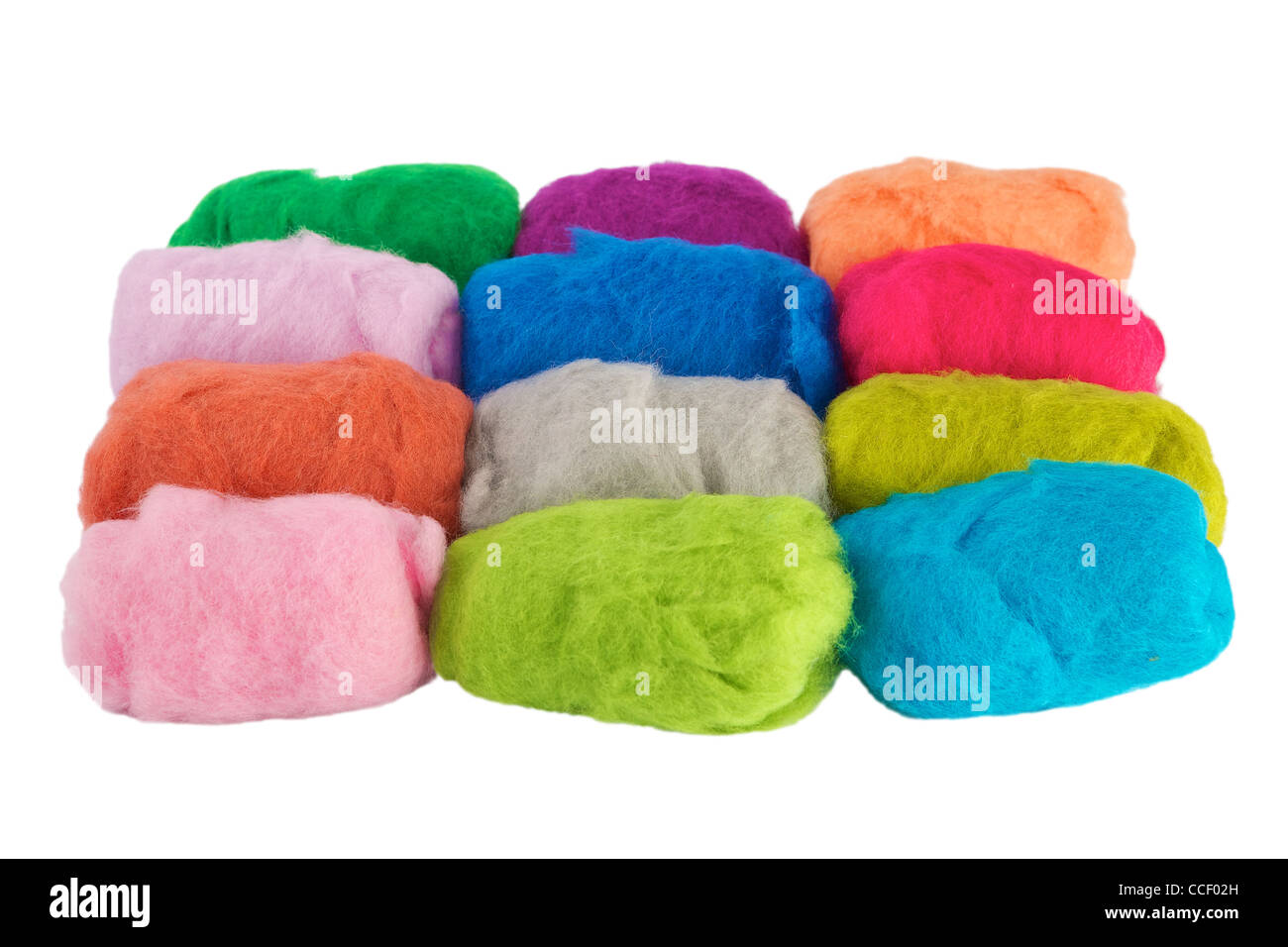 The texture of wool Cut Out Stock Images & Pictures - Alamy