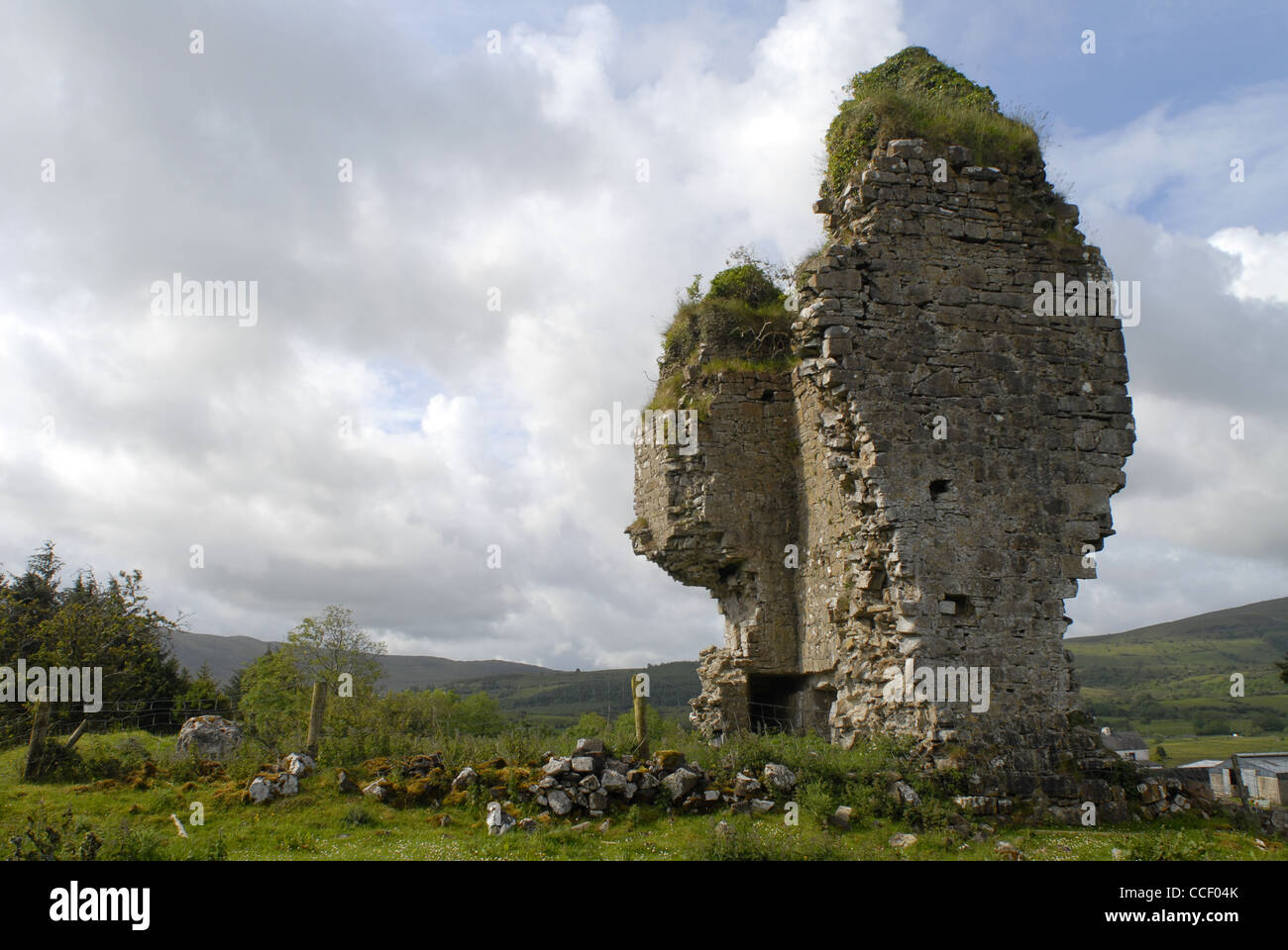 Remains of the O’Rourke Castle, The Cuéllar Trail, Castletown, County ...