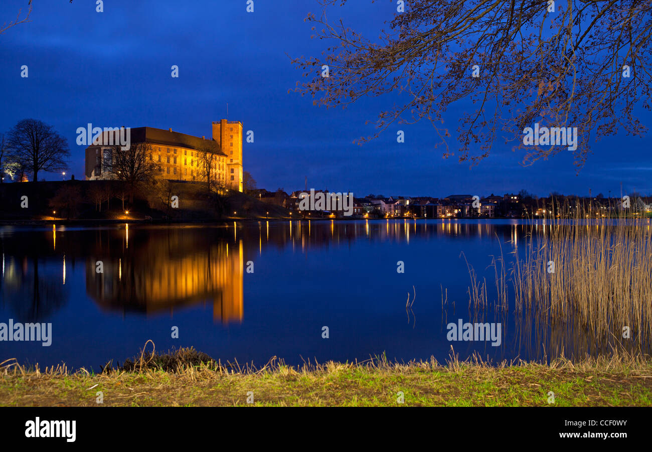 Koldinghus Castle at dusk, Kolding, Denmark, Europe Stock Photo - Alamy