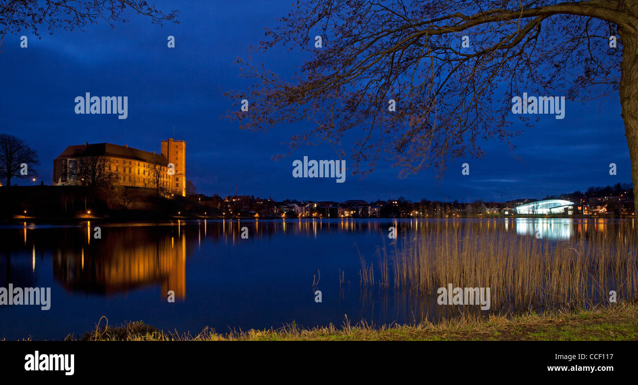 Koldinghus Castle at dusk, Kolding, Denmark, Europe Stock Photo - Alamy