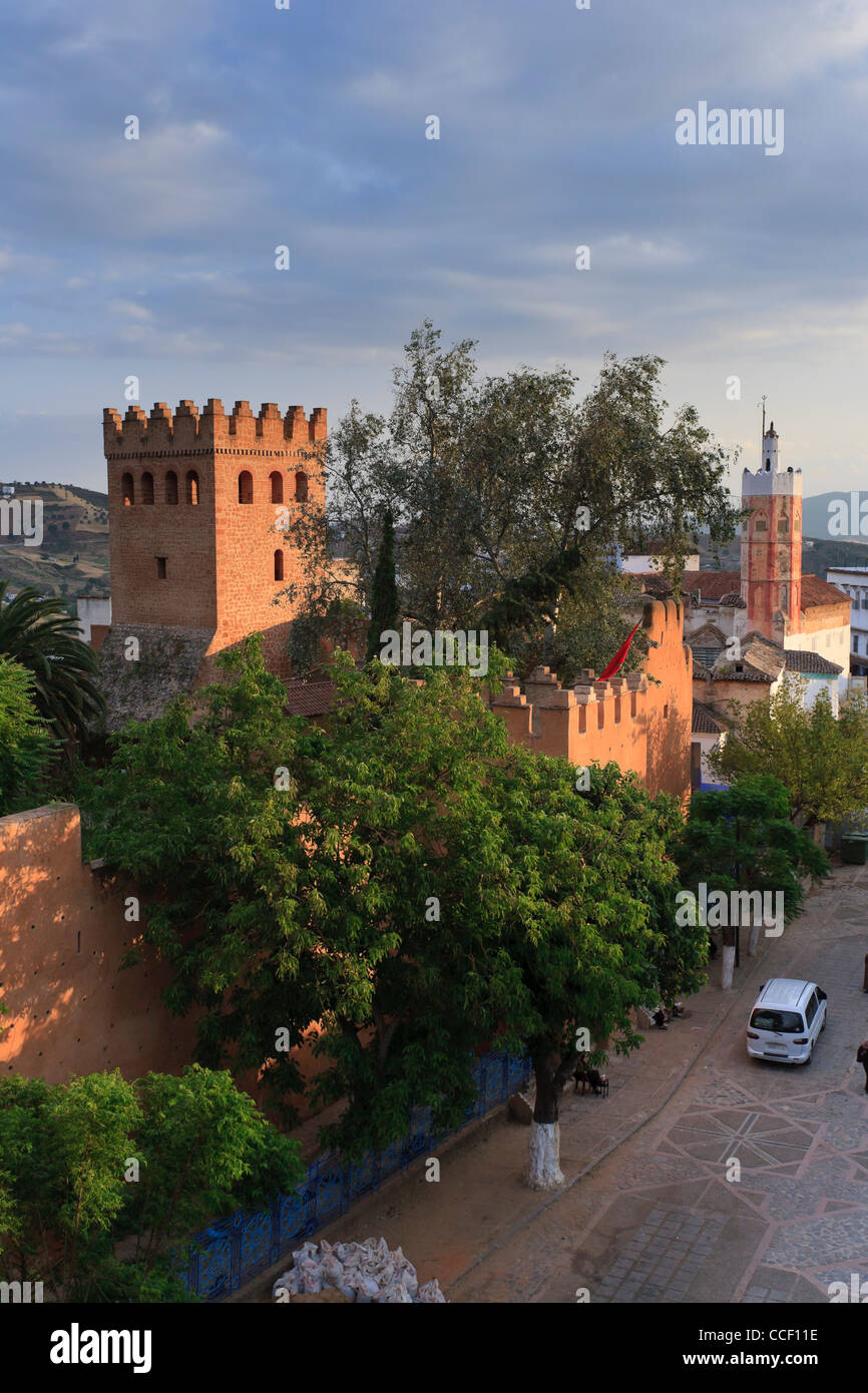 Morocco, Rif Mountains, Chefchaouen, Central Kasbah Stock Photo - Alamy