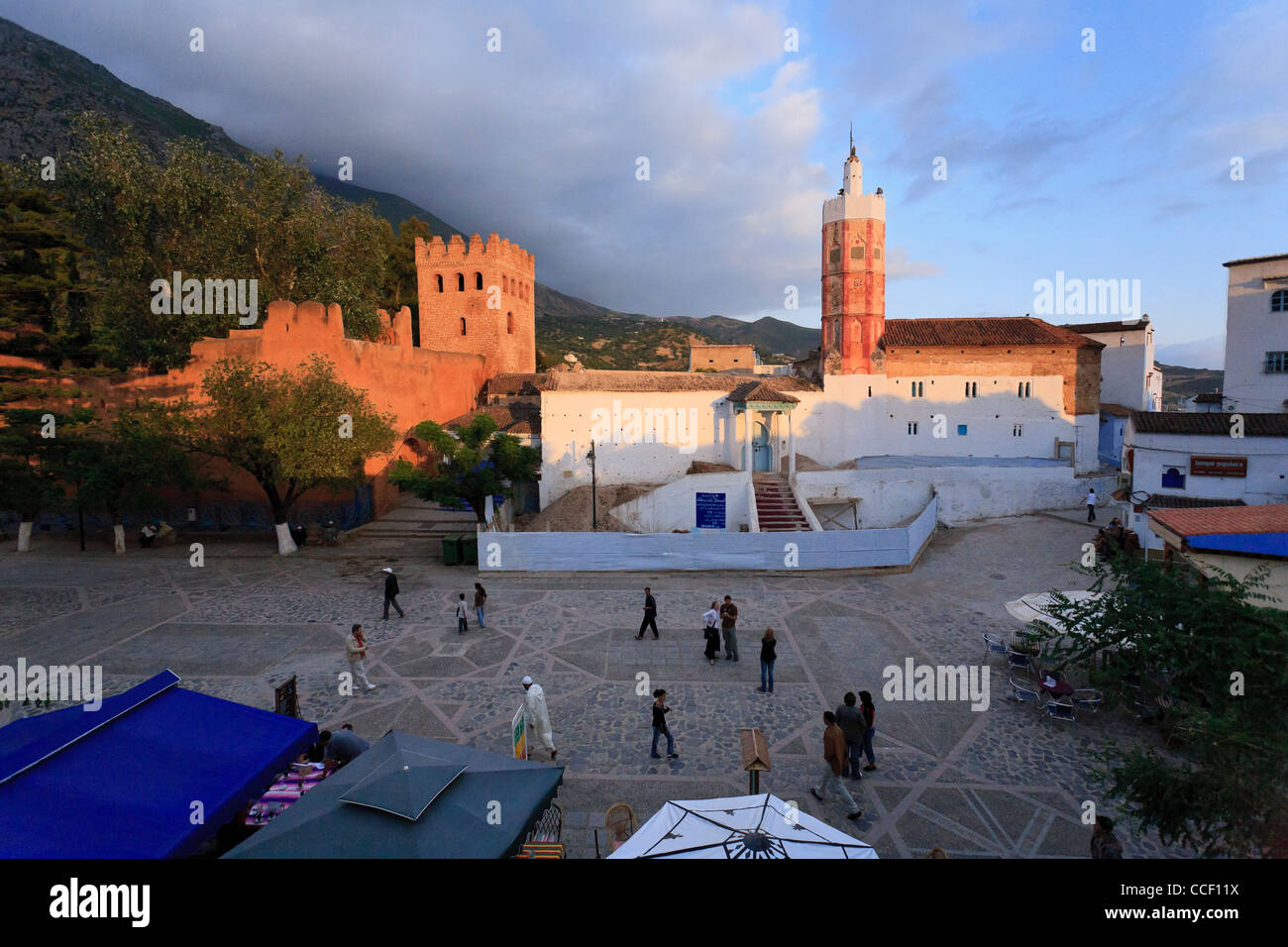 Morocco, Rif Mountains, Chefchaouen, Medina Stock Photo - Alamy