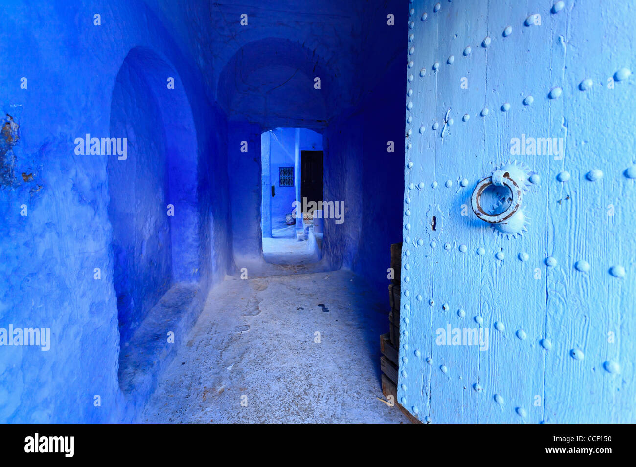 Morocco, Rif Mountains, Chefchaouen, Medina Stock Photo - Alamy
