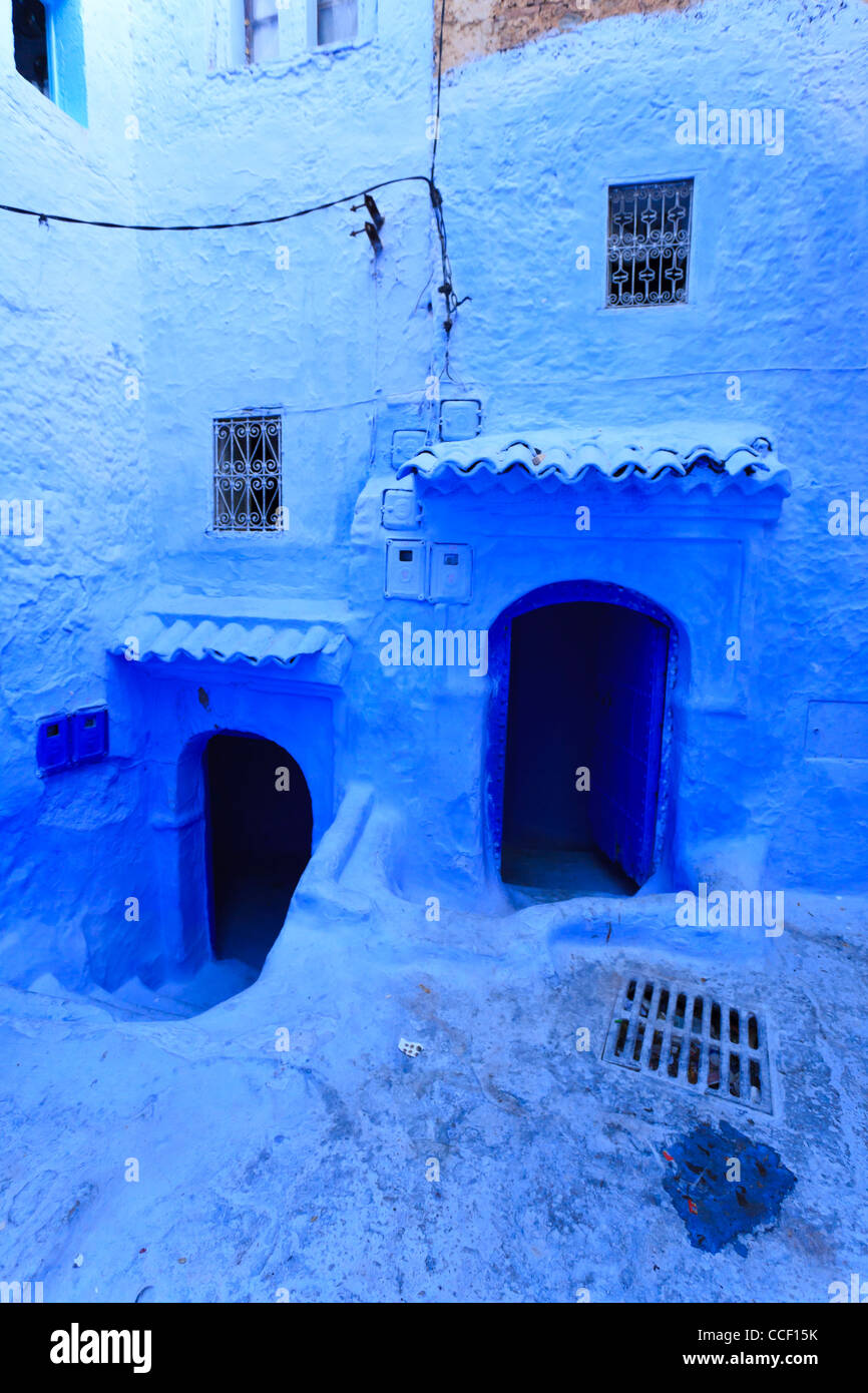 Morocco, Rif Mountains, Chefchaouen, Medina Stock Photo - Alamy